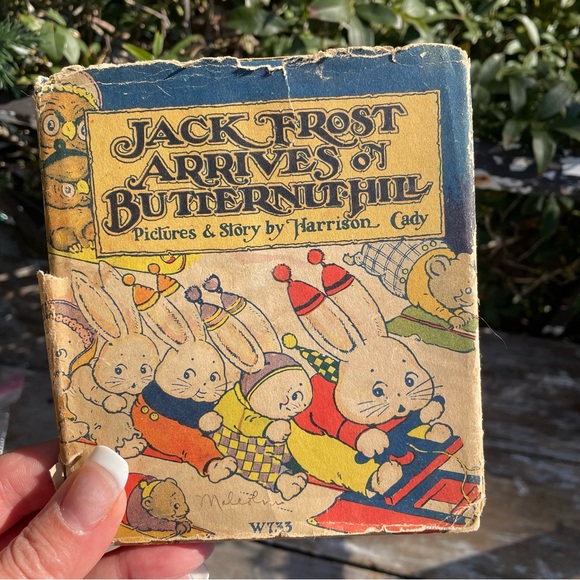 whitman | Other | Jack Frost Arrives On Butternut Hill Harrison Cady ...